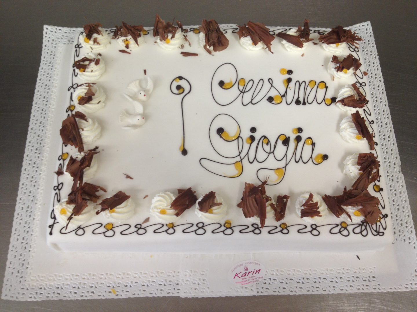 Torte per cresima Alto Adige | Pasticceria Karin | Bolzano